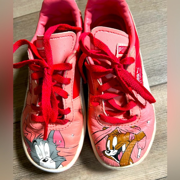 Puma | Shoes | Puma Tom And Jerry Toddler Tennis Shoes 9 2 | Poshmark